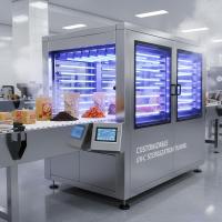 China Customizable UV-C Surface Sterilization Tunnel 254nm for Food Packaging and Dried Fruit Processing Lines for sale