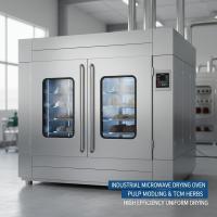 China Industrial Microwave Drying Oven 30kW 100kW for Pulp Molding and TCM Herbs Uniform Drying for sale