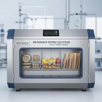 China Customizable Microwave Dryer 30-100 kW for Pulp Molding Fruit and Wood Panel Internal Drying for sale