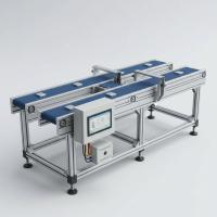 China High Speed Conveyor Belt Transfer Machine PLC Control 220V 50kg/h Stainless Steel for sale