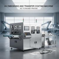 China UV Embossing Transfer Coating Machine 1430mm for Acrylic Plastic Printing for sale