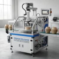 China Double Station Spin Coater for Food Packaging - Pulp Molding UV Coating Machine with 45-Day Delivery for sale