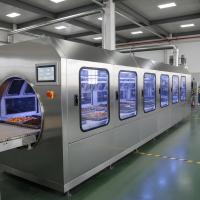 China Industrial 380V 85KW Microwave Dryer Machine 10m/min for Food Box Board Soil for sale