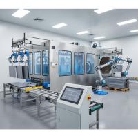 China Automatic Spray Coating Machine Production Line 3800mm x 1300mm with 1-20m/min Speed for Panel Processing for sale