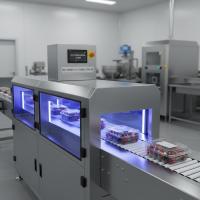 China High-Intensity UV-C Tunnel Sterilizer for Transparent Food Packaging for sale