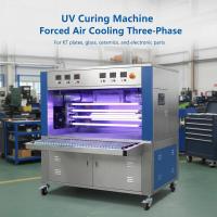 China 380V Three-Phase UV Curing Machine with Forced Air Cooling - 1930mm Length, 3x2KW Lamps for KT Plates & Electronics for sale