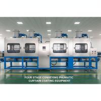 China Four Stage Conveying Pneumatic Curtain Coating Equipment 60KW 380V with 80m/min Coating Speed for sale