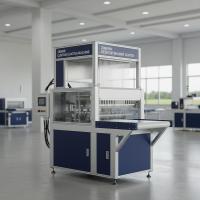 China 380kW Curtain Coating Machine with 20m/min Desktop Shower Coater for Panel Furniture and Floor Finishing for sale