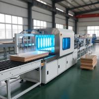 China Spray Paint Production Line UV Coating Machine For Thickness 150mm Board for sale