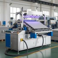 China UV Coating Machine 90deg Rotating Electric For cement Fiberboard for sale