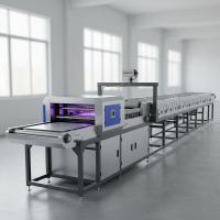China 30m Fold Dry Line UV Coating Machine With OMRON Electric Eye for sale