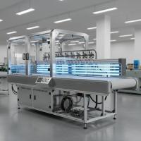 China Varnish Coating UV Painting Machine with 2.5m PVC Conveyor, 1320mm Width, 5-20 m/min Speed for sale