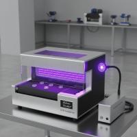 China 365nm UV LED Curing Machine 1320mm Width 10-200m/min Speed with Water Cooling System for sale