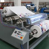 China 410V Roll to Roll Heat Press Machine with 1320mm Width and 3m/Min Speed for UV Sublimation for sale