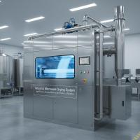 China Industrial Microwave Drying System | High-Efficiency Moisture Removal for Powders & Granules for sale