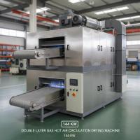 China Double Layer Gas Hot Air Circulation Drying Machine 1320mm Conveyor 144KW Industrial Coating Equipment for sale