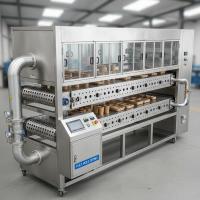 China OSM-LRHG-1320T Double Layer Natural Gas Drying Machine - 1320mm Width, 1800 pcs/hour Capacity, 144KW Power for sale
