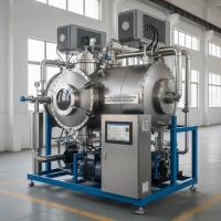 China Industrial Microwave Vacuum Drying Equipment 30-50KW with 1-10T/h Capacity for Pharmaceutical and Food Processing for sale