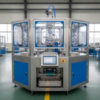 China Six Station Spin Coating Machine For Pulp Molding Food Packaging And Industrial Packaging for sale