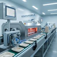 China High-Speed Internal Coating Production Line for Pulp Molding 380V 160kW for sale