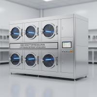 China OSMANUV Microwave Vacuum Dryer System - 1-10T/h Capacity, 30-50KW Power, PLC Control for Pharmaceutical & Food Processing for sale