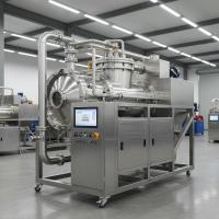 China OSMANUV Microwave Vacuum Drying Equipment 1-10T/H Capacity 30-50KW Power Industrial Drying System for sale