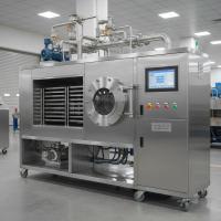 China PLC 50KW Microwave Vacuum Drying Equipment 380V with 1-10T/h Capacity for Industrial Applications for sale