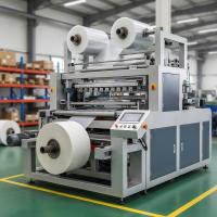 China Automatic Rewinding Film Laminating Machine with 1600mm Width and 3000KG Capacity for sale