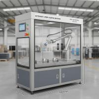 China Automatic Spray Coating Machine 1100x410x1100mm 0.75KW Spin Spray Coating ISO9001 for sale