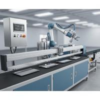 China Automatic Spray Coating Equipment for Coating Speed 0-3m/min and Spray Gun for sale