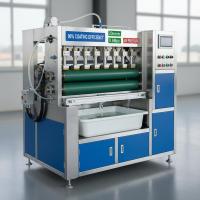 China 90% Coating Efficiency Roller Coating Equipment 20m/min 0.6Mpa Air Pressure for sale