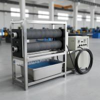 China 2KW 220V 50Hz Roller Coating Machine for Conveyor Roller Manufacturing 0-20m/min for sale