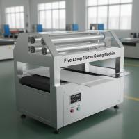 China Five Lamp 1.5mm Curing Machine Equipped  For Pvc Sheet, Calcium Silicate Sheet, Aluminum Sheet, Iron Sheet surface for sale