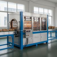 China Automatic Natural Gas Industrial Dryer Machine 28M 1320mm for Bamboo Paper Pulp Molding for sale