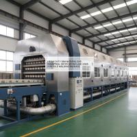 China 28m Natural Gas Industrial Dryer Drying Line 24kW with 4×200,000 kcal/h Burners for Pulp Molding for sale