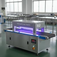 China 100W UV LED Curing Machine 365nm 1-10m/min Speed 200x200mm Curing Area for sale