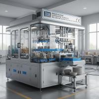 China 24-Station Spin Coating Machine OSM-XT-2400T | 15kW 380V Industrial Coating Equipment with 304 Stainless Steel Construction for sale