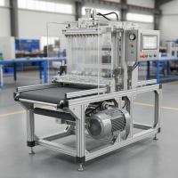 China OSMANUV Curtain Coating Machine with 1000mm Width and 0-50m/min Speed for Industrial Applications for sale