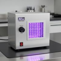 China Manual Control UV LED Curing Machine 365nm 100W for 200mm Curing Area for sale