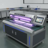 China 0.2-50mm Thickness UV Curing Machine With 8000h Lamp Life PLC Control System for sale