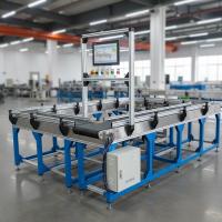 China OSMANUV Automatic Belt Conveyor System PLC Control 220V 50kg/h Stainless Steel Transport Equipment for sale