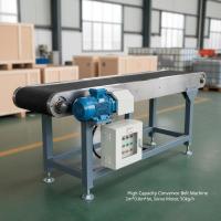 China Automatic Conveyor Belt Machine 2m x 0.6m x 1.5m Servo Motor 50kg/h PLC Control for sale