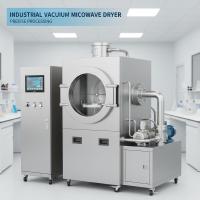 China Industrial Vacuum Microwave Dryer 380V 1-10T/h Stainless Steel PLC Control for sale