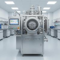 China PLC Controlled Microwave Vacuum Dryer System with Stainless Steel Construction for sale
