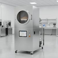 China Stainless Steel Microwave Vacuum Drying Equipment with PLC Control for Bulk Materials for sale
