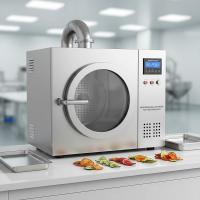China Industrial Microwave Vacuum Dryer 50-200C 30-50KW for Food Processing for sale