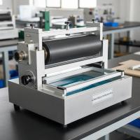 China OSMANUV 1320 Single Roller Coating Machine 1000mm Width 0.2-8mm Thickness for Wood Plastic Metal for sale