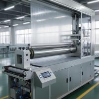 China 1000mm Roller Width Curtain Coating Machine for Smooth and Coating Thickness 0.02-2mm for sale