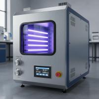 China Industrial UV Irradiation Machine 365nm 60x60cm Stainless Steel Temperature Control 0-99C for sale