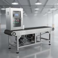 China OSMANUV Conveyor Belt Machine with 50kg/h Capacity and PLC Control System for Automated Material Transport for sale